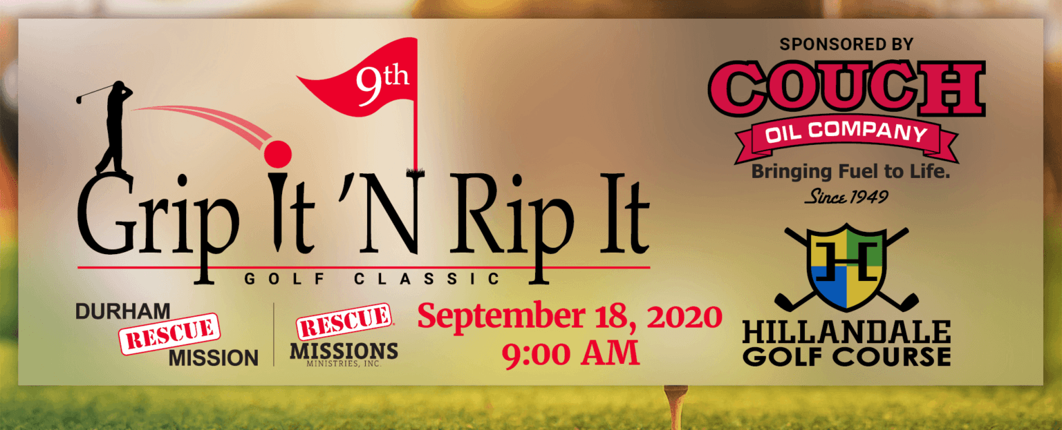 9th Annual Grip It ‘N Rip It Golf Classic | Durham Rescue Mission